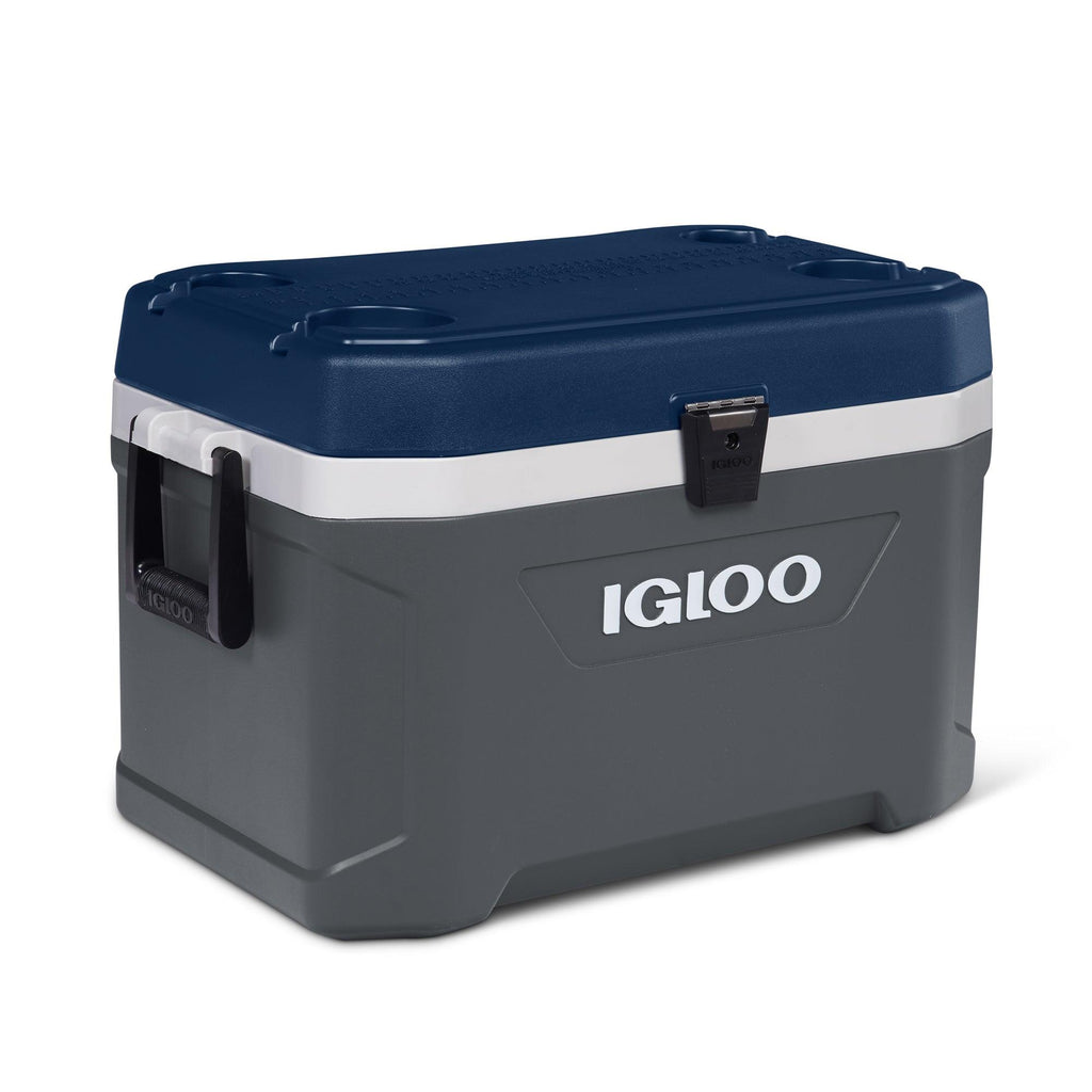Igloo MaxCold Latitude 54qt Cooler Carbonite/Aegean Sea – 365 Wholesale