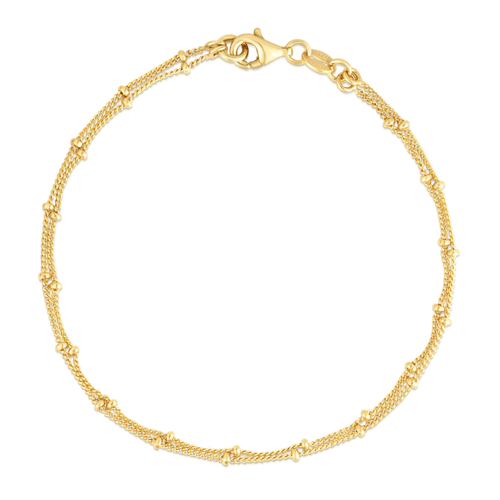 Jilco Inc Double Saturn Chain Bracelet – 365 Wholesale