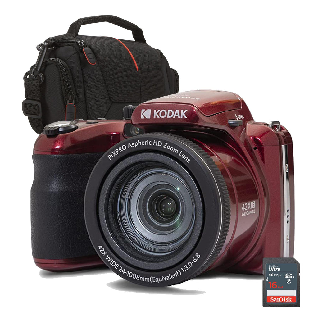 Kodak PIXPRO AZ425 20.7mp 42x digital camera bundle – 365 Wholesale