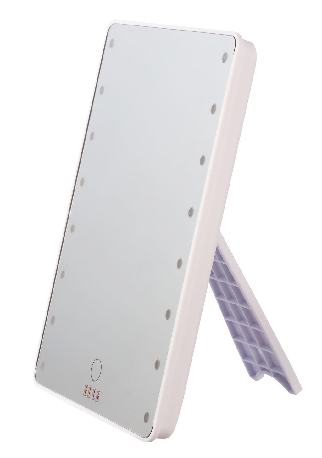 Health, Beauty & Fitness ELLE Cordless LED Lighted Mirror with Stand ...