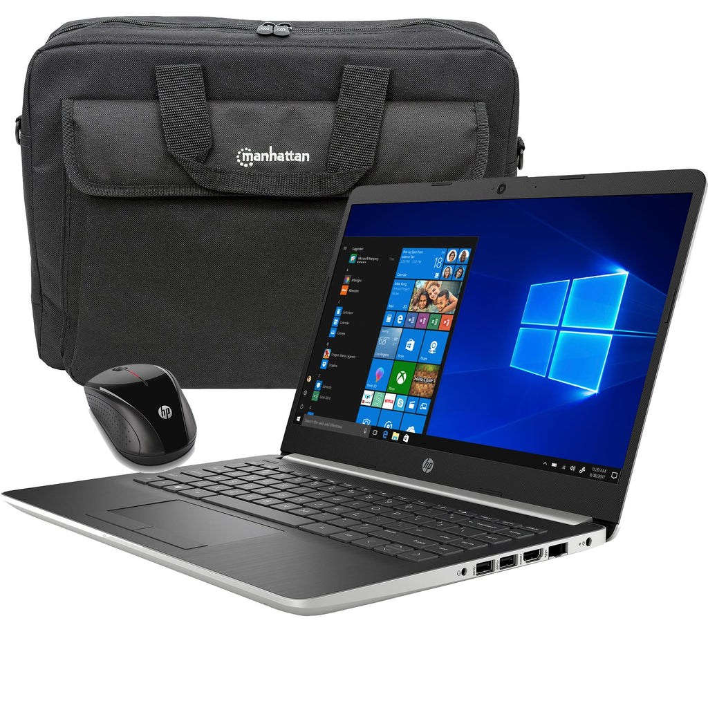 Hewlett Packard 14" Notebook w/ wireless mouse and carrying case – 365 ...