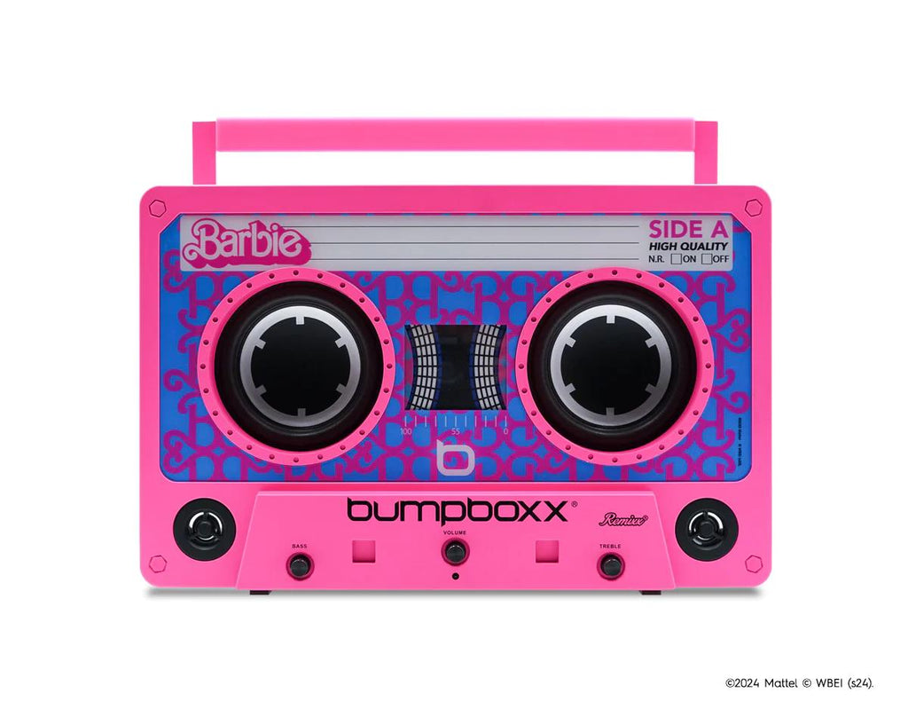 Bumpboxx Remixx Bluetooth Boombox Speaker Barbie Pink – 365 Wholesale
