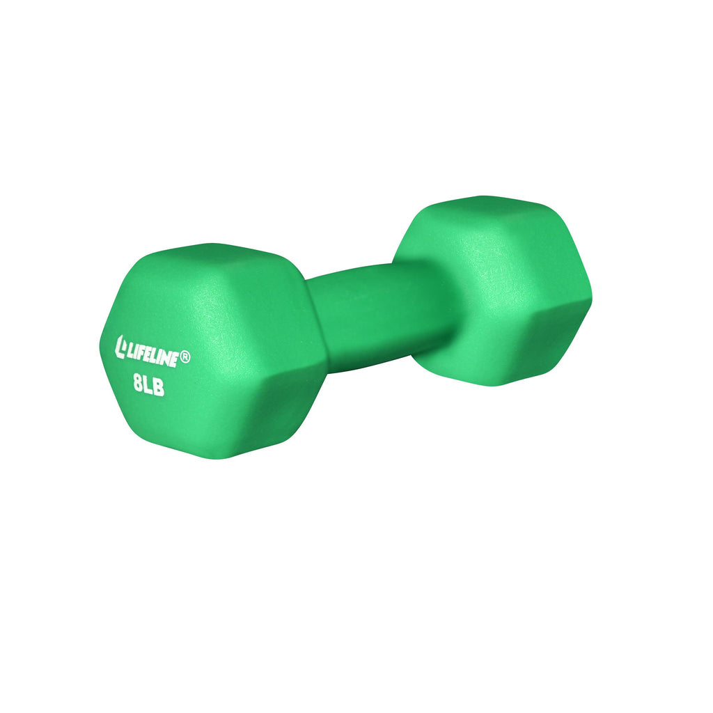 Lifeline Fitness Lifeline - Hex Neoprene Dumbbell, 8 lbs – 365 Wholesale