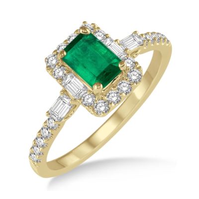 Jilco Inc Emerald and Diamond Ring – 365 Wholesale