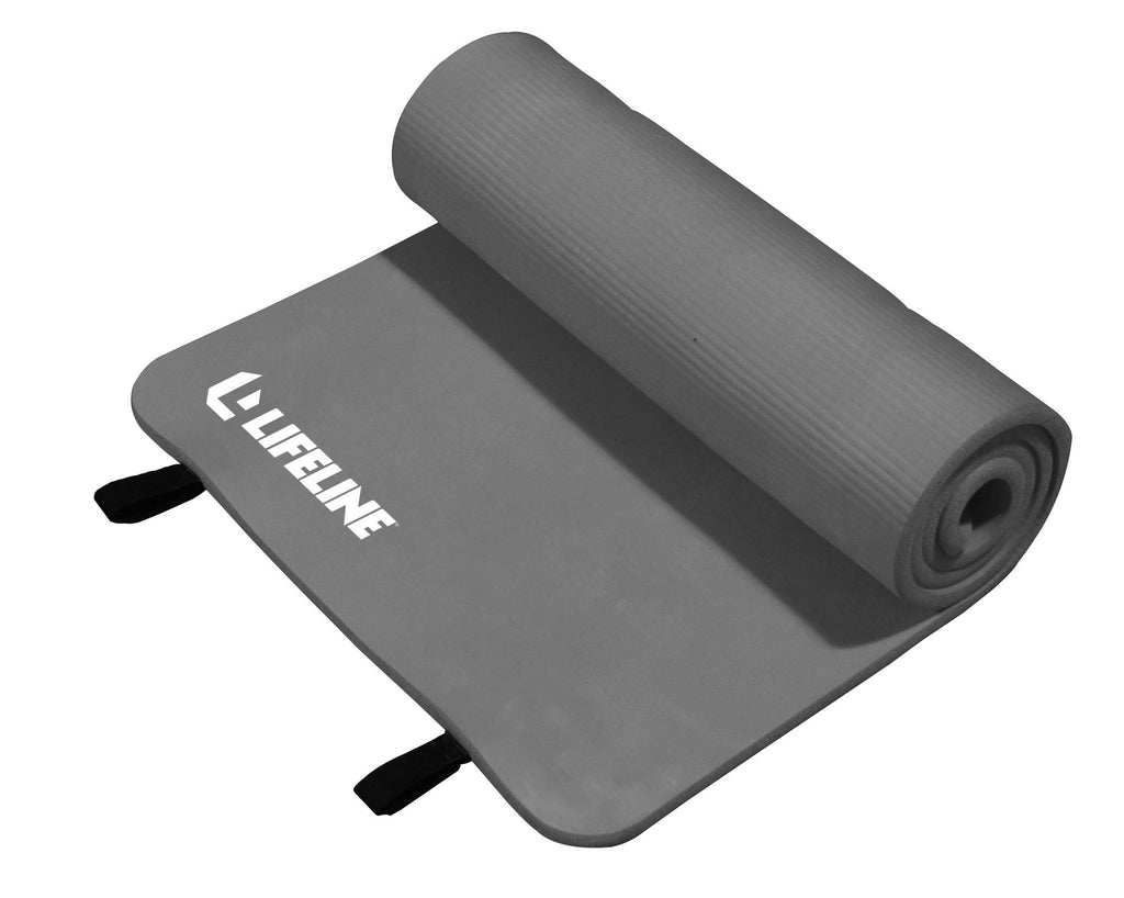 Lifeline Fitness Lifeline - Exercise Mat Pro - Charcoal – 365 Wholesale
