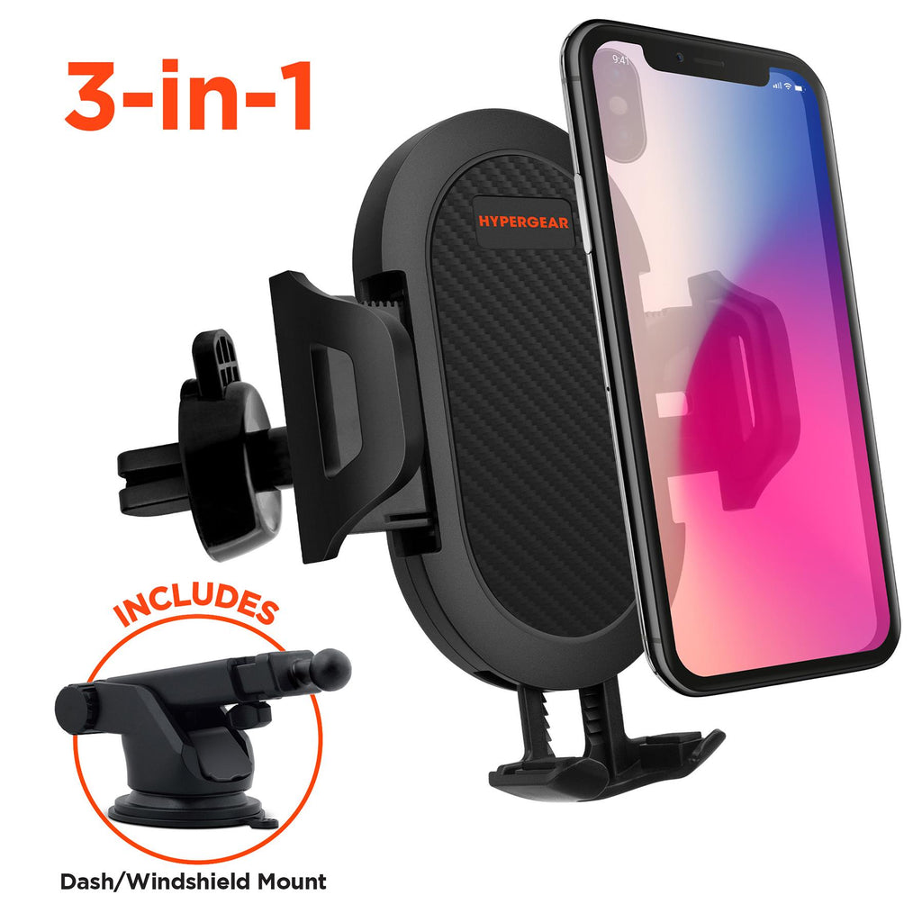 HYPERCEL HyperGear 3-in-1 Phone Mount Kit – 365 Wholesale