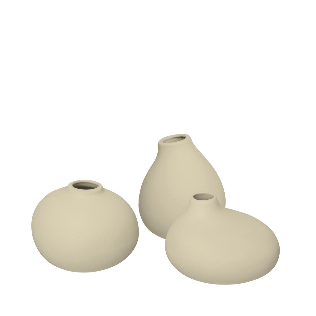 Blomus NONA Porcelain Mini Vases - Set of 3 – 365 Wholesale