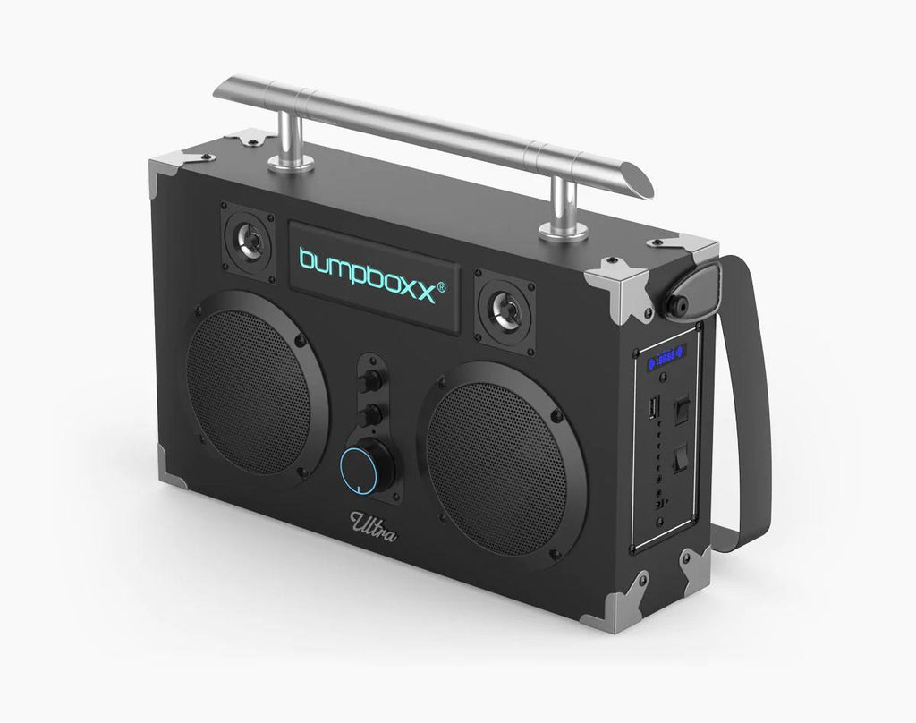 Bumpboxx Bluetooth Boombox Ultra Plus Black – 365 Wholesale