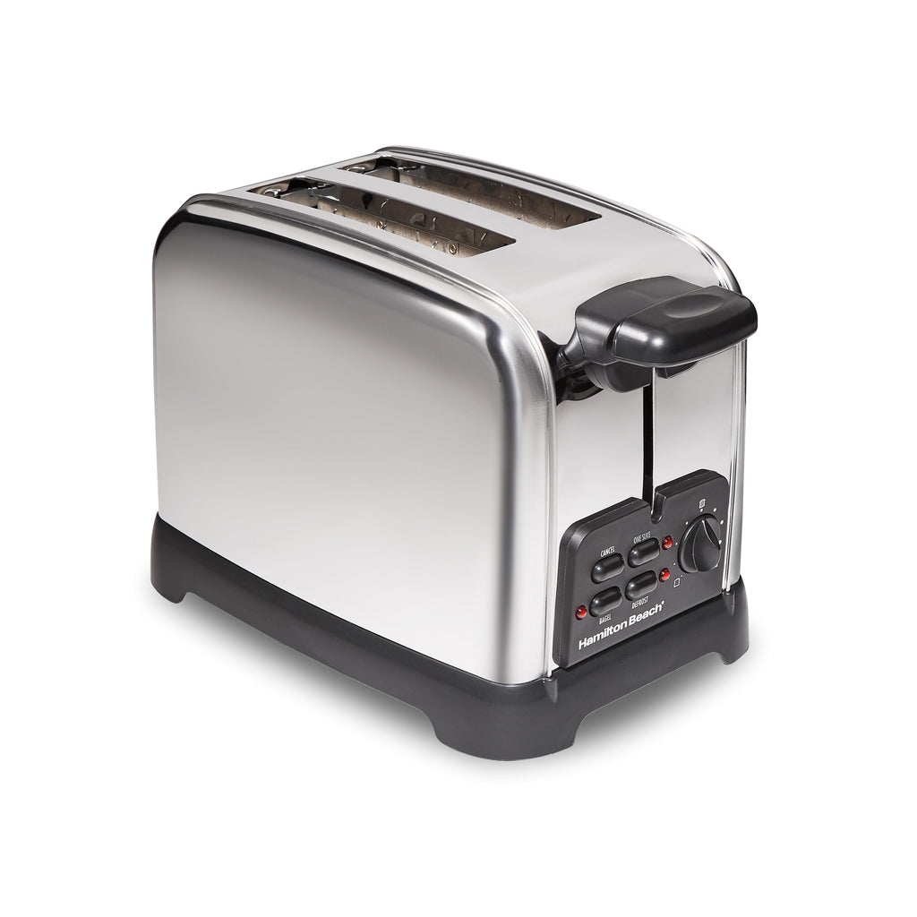 Hamilton Beach Classic Stainless Steel 2 Slice Toaster with Sure-Toast ...