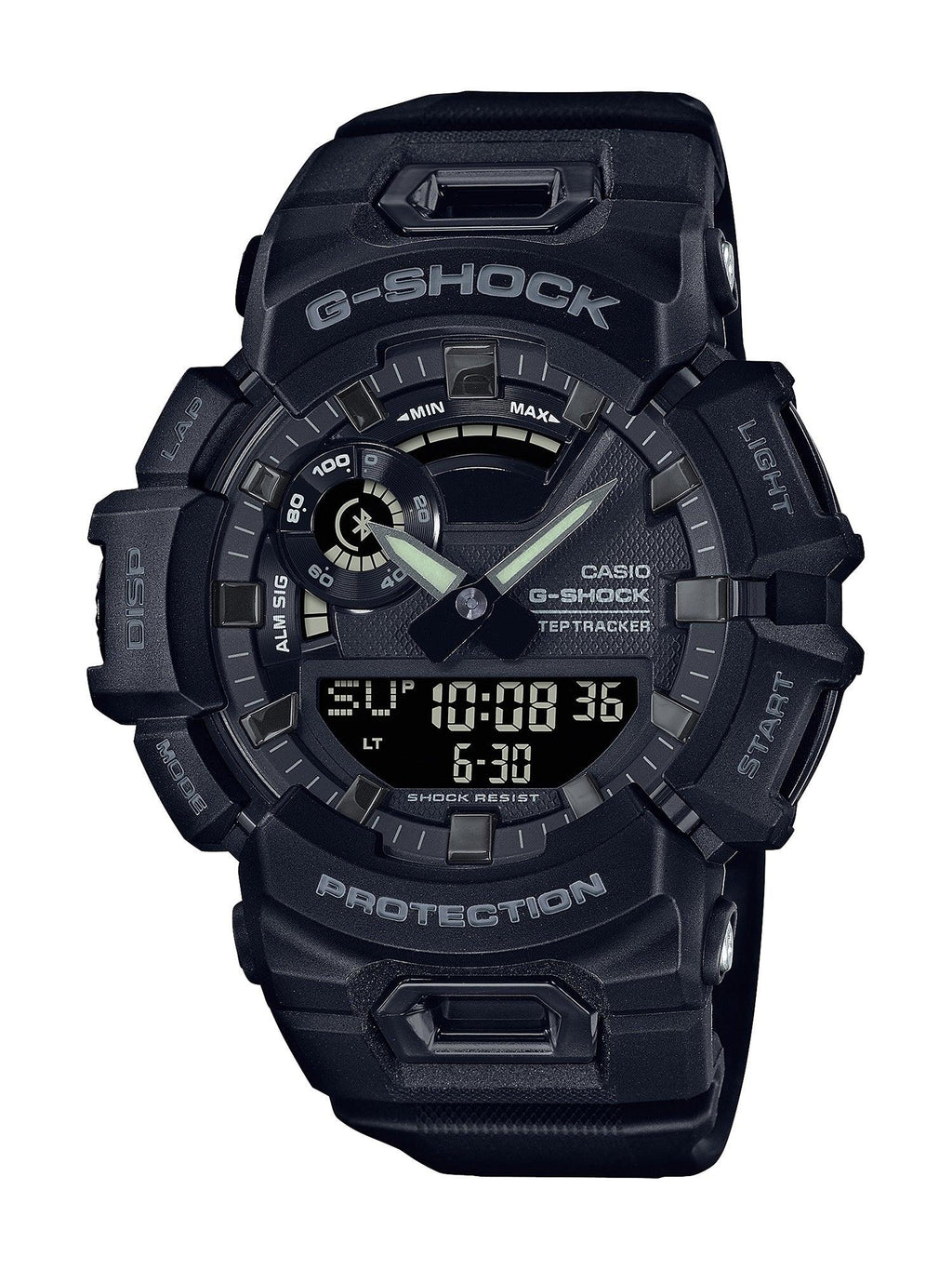 G-Shock Mens G-Squad Smartphone Link Black Resin Smartwatch Black Dial ...