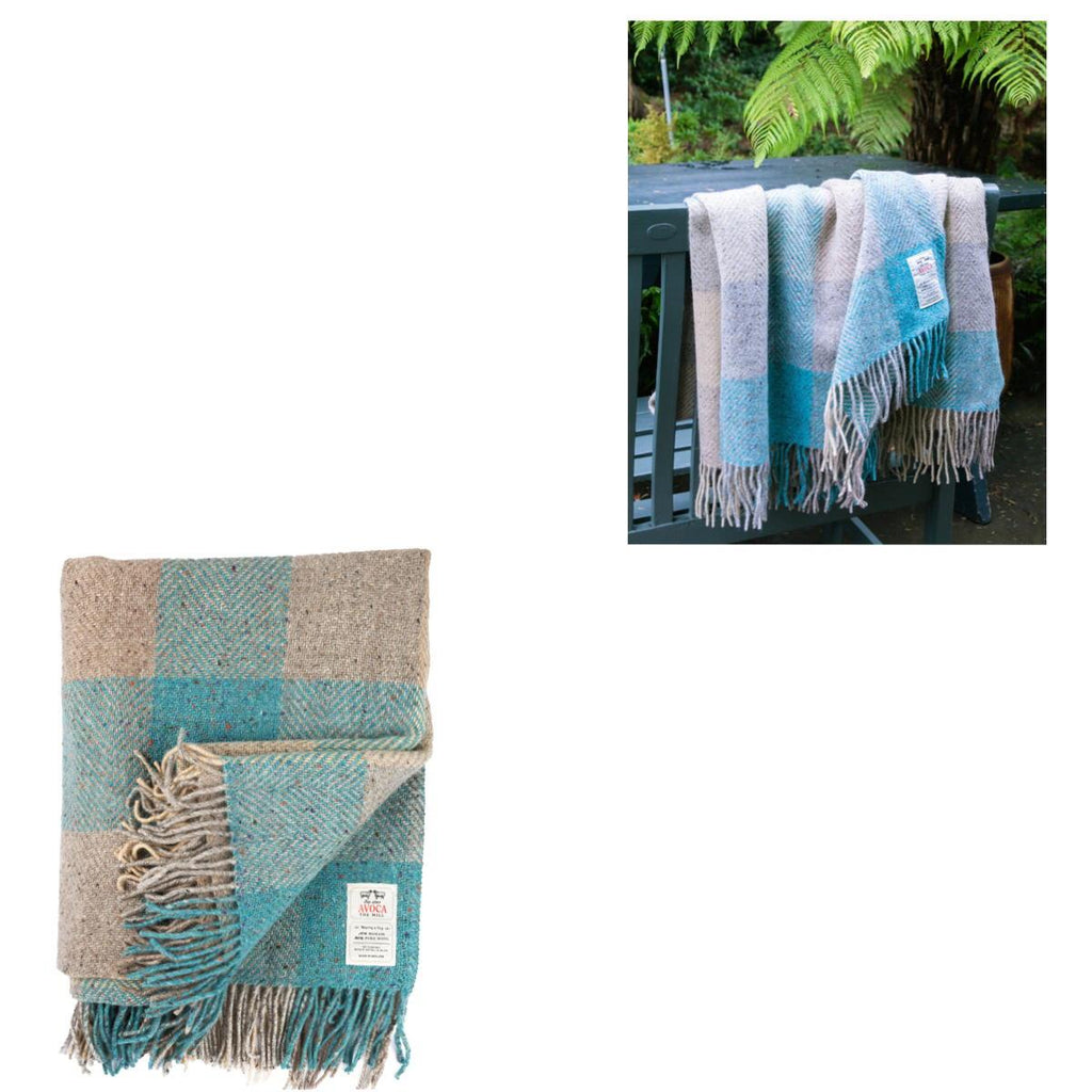 Avoca Dew Drop Donegal Mohair Tweed Throw – 365 Wholesale