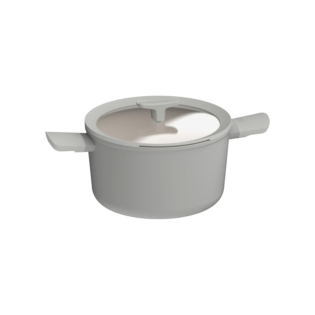 BergHoff Leo Balance 10" Covered 6Qt. Stock Pot, Moonmist – 365 Wholesale