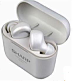 Sharp True Wireless Active Noise Cancelling Splashproof Earphones -- E ...