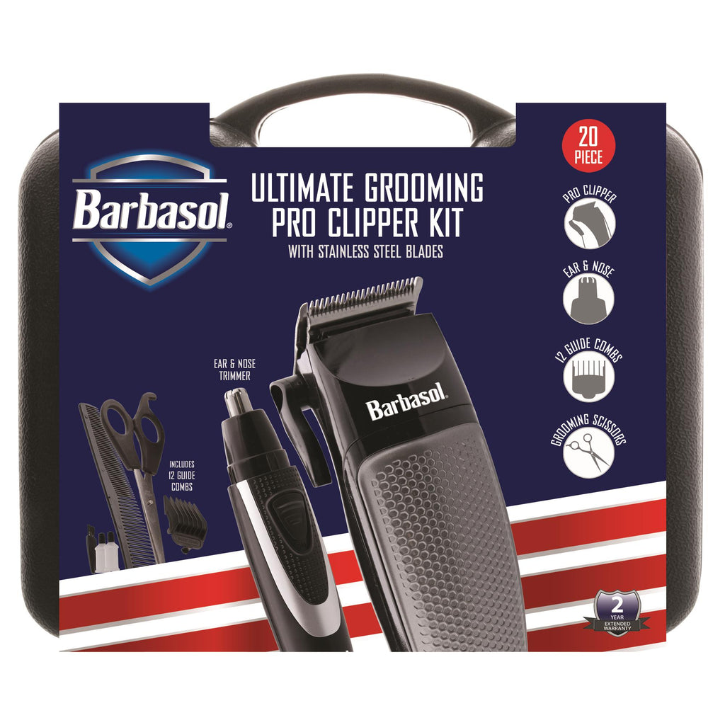 Barbasol 20pc Pro Hair Clipper Kit – 365 Wholesale