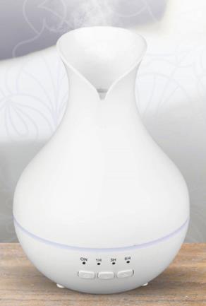 Vivitar White Wood Ultrasonic Diffuser 120ml – 365 Wholesale